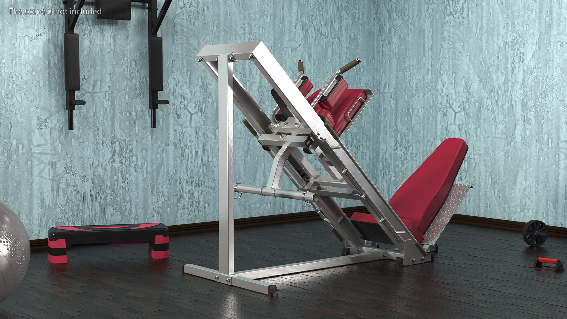 Linear 45 Degree Leg Press Machine 3D Model - TurboSquid 1827472