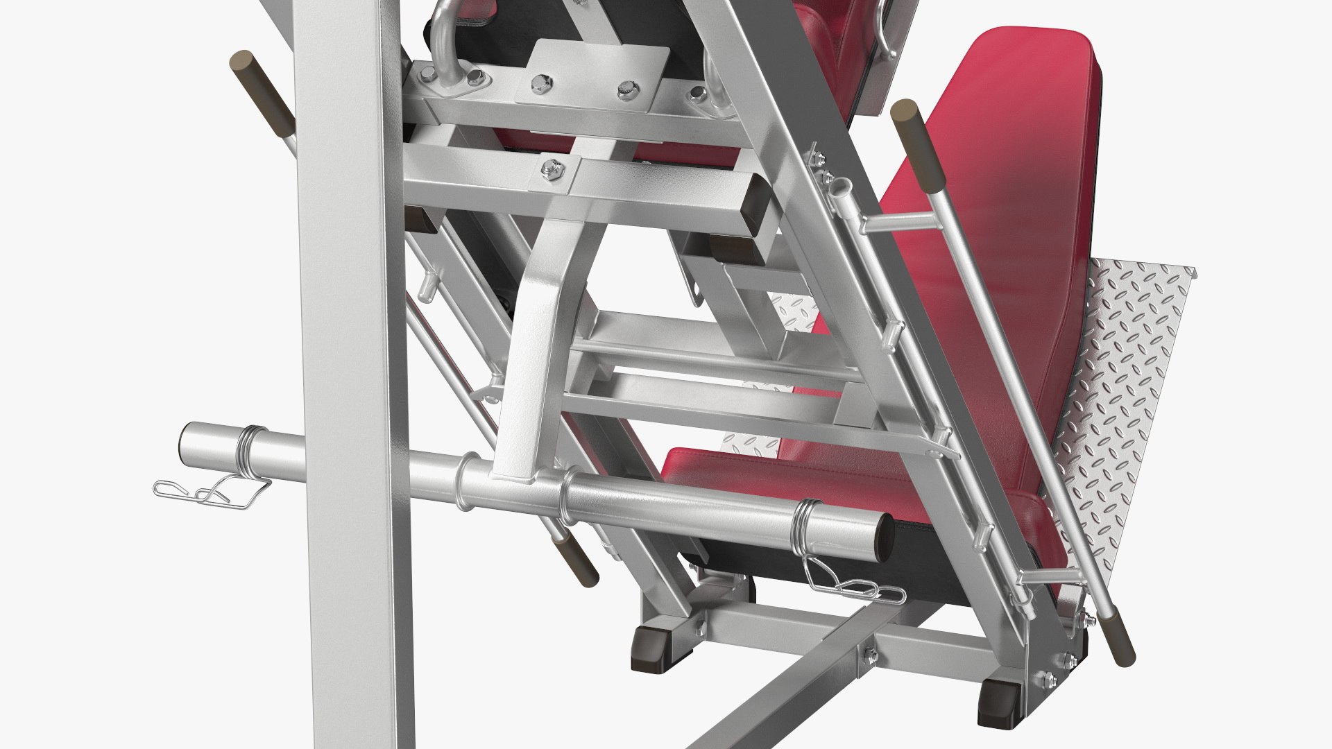 Linear 45 Degree Leg Press Machine 3D Model - TurboSquid 1827472