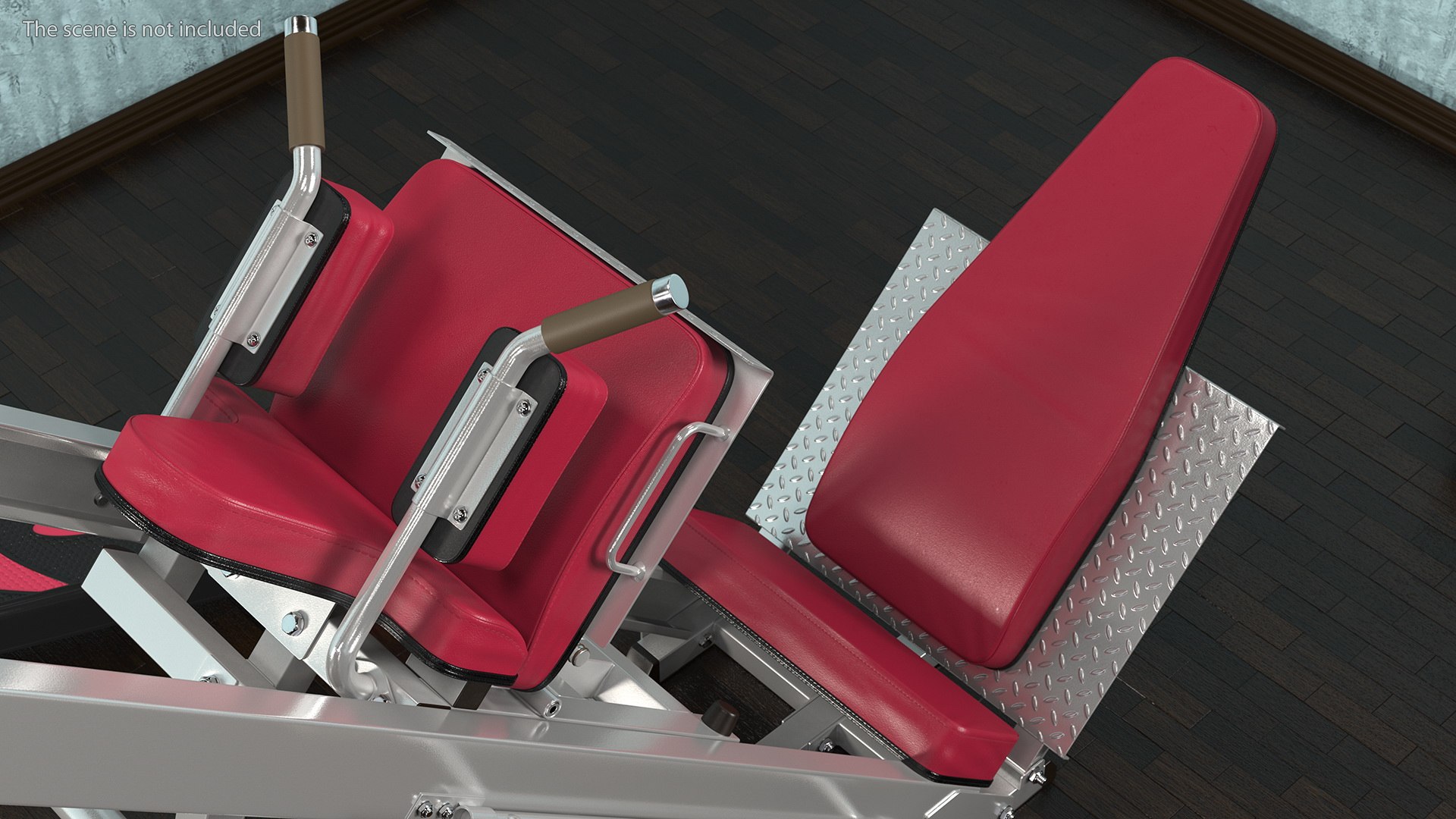 Linear 45 Degree Leg Press Machine 3D Model - TurboSquid 1827472