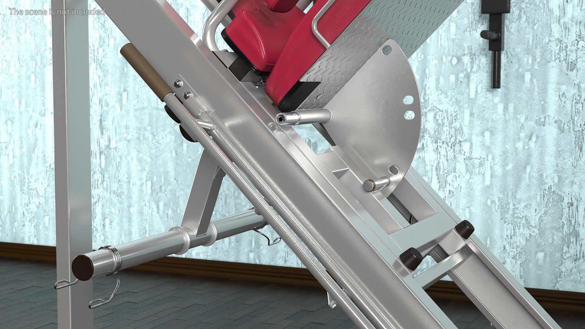 Linear 45 Degree Leg Press Machine 3D Model - TurboSquid 1827472