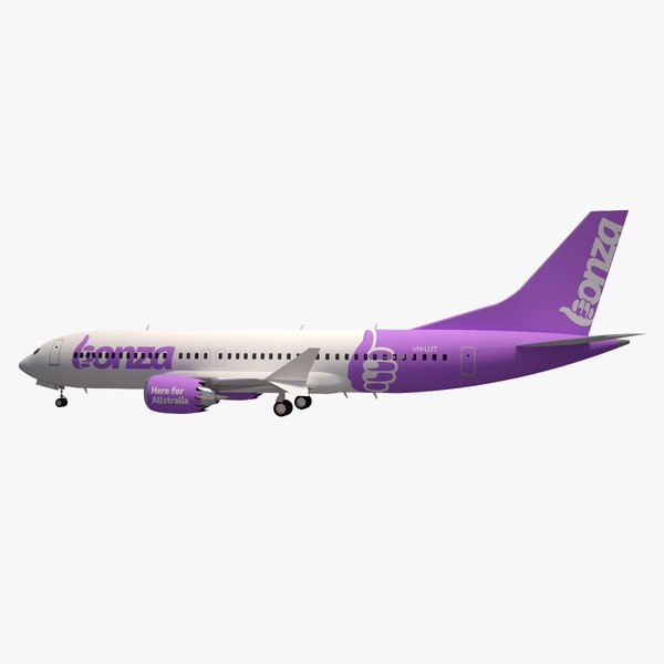 Bonza Air Boeing 737 Max 8 3D model - TurboSquid 1991710