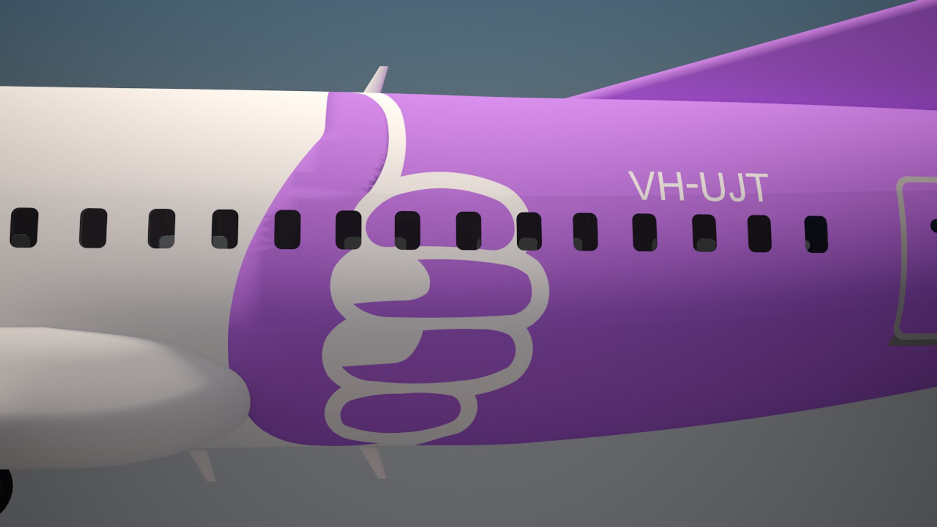 Bonza Air Boeing 737 Max 8 3D Model - TurboSquid 1991710