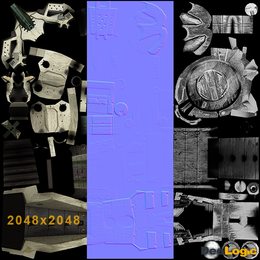 Max Robot Animations