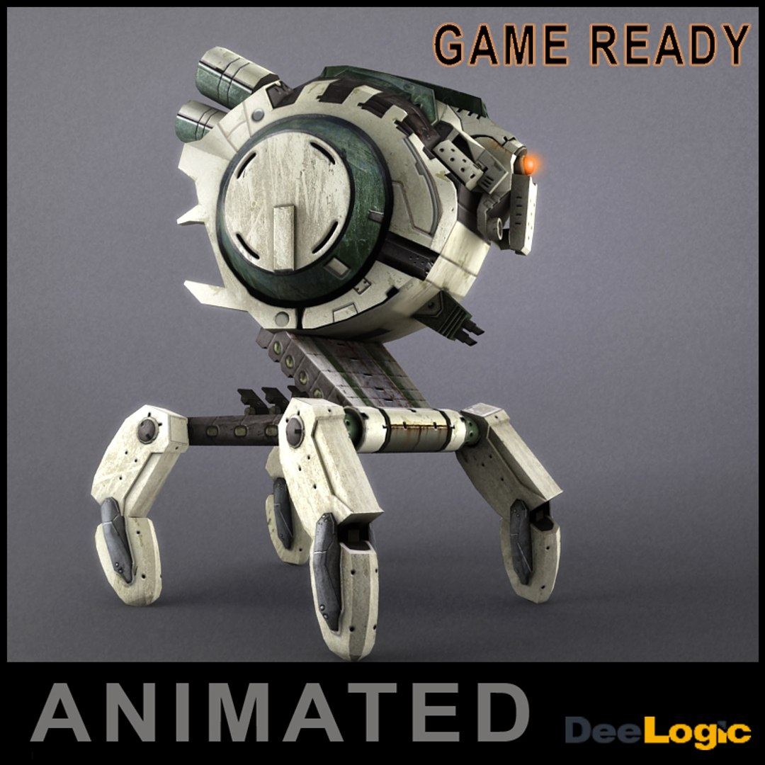 Max Robot Animations