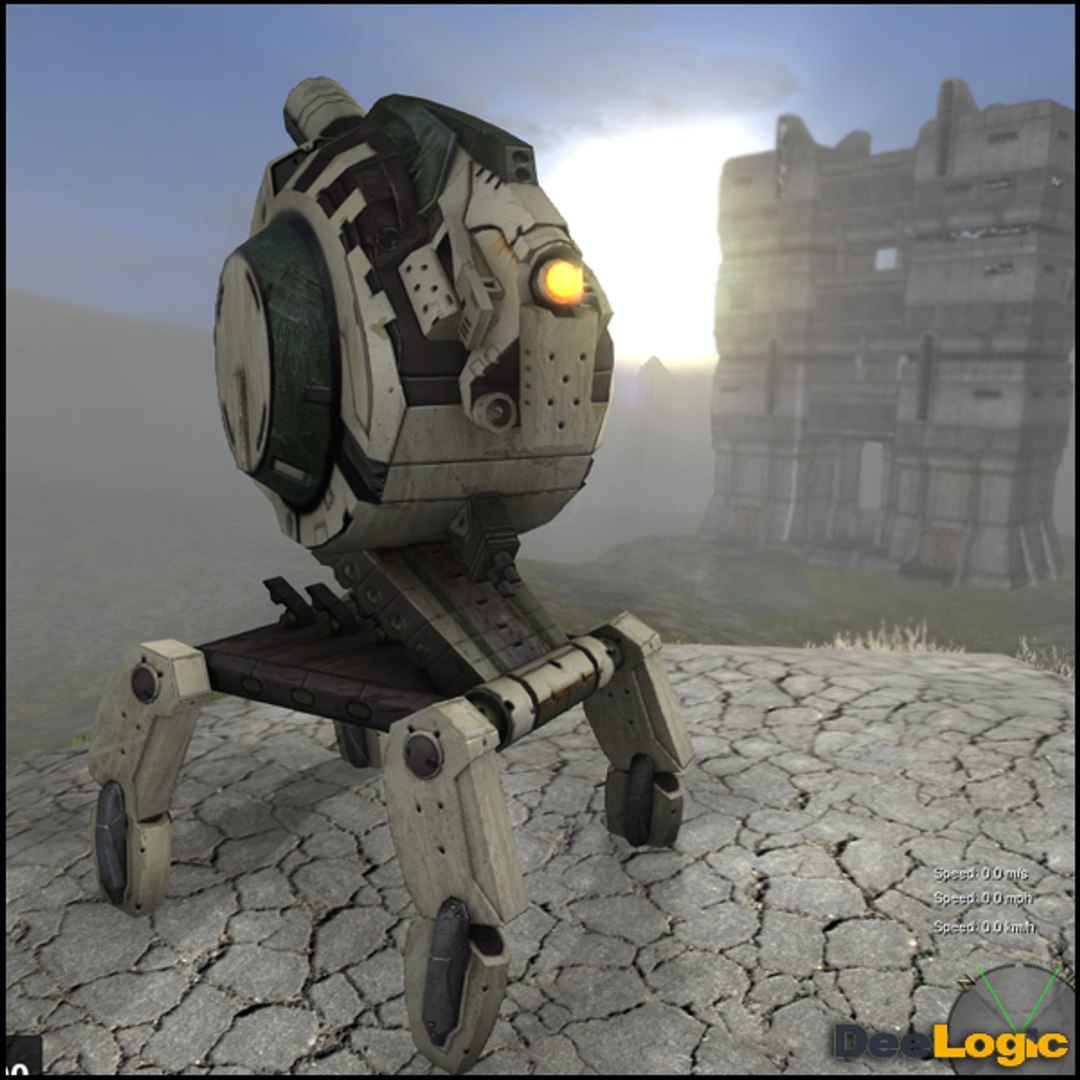 Max Robot Animations