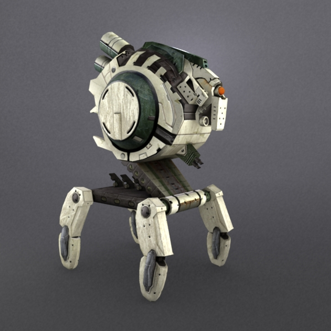 Max Robot Animations