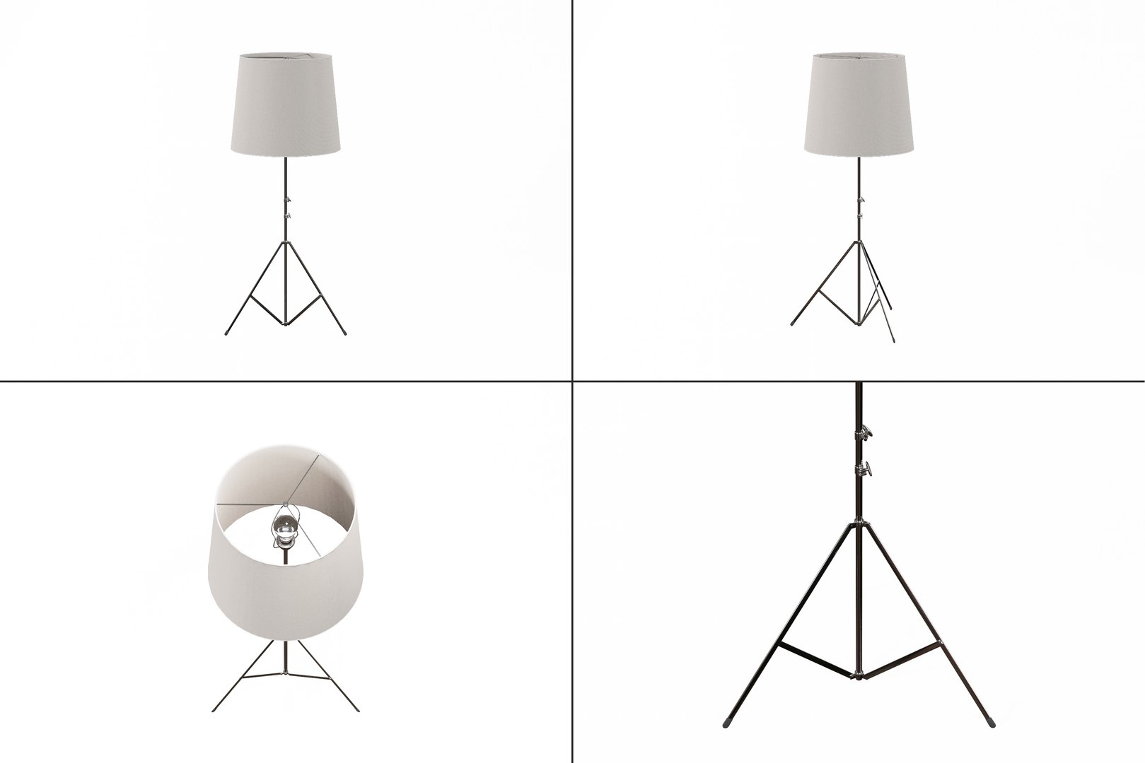 Modern Standing Lamp 3D Model - TurboSquid 1912995