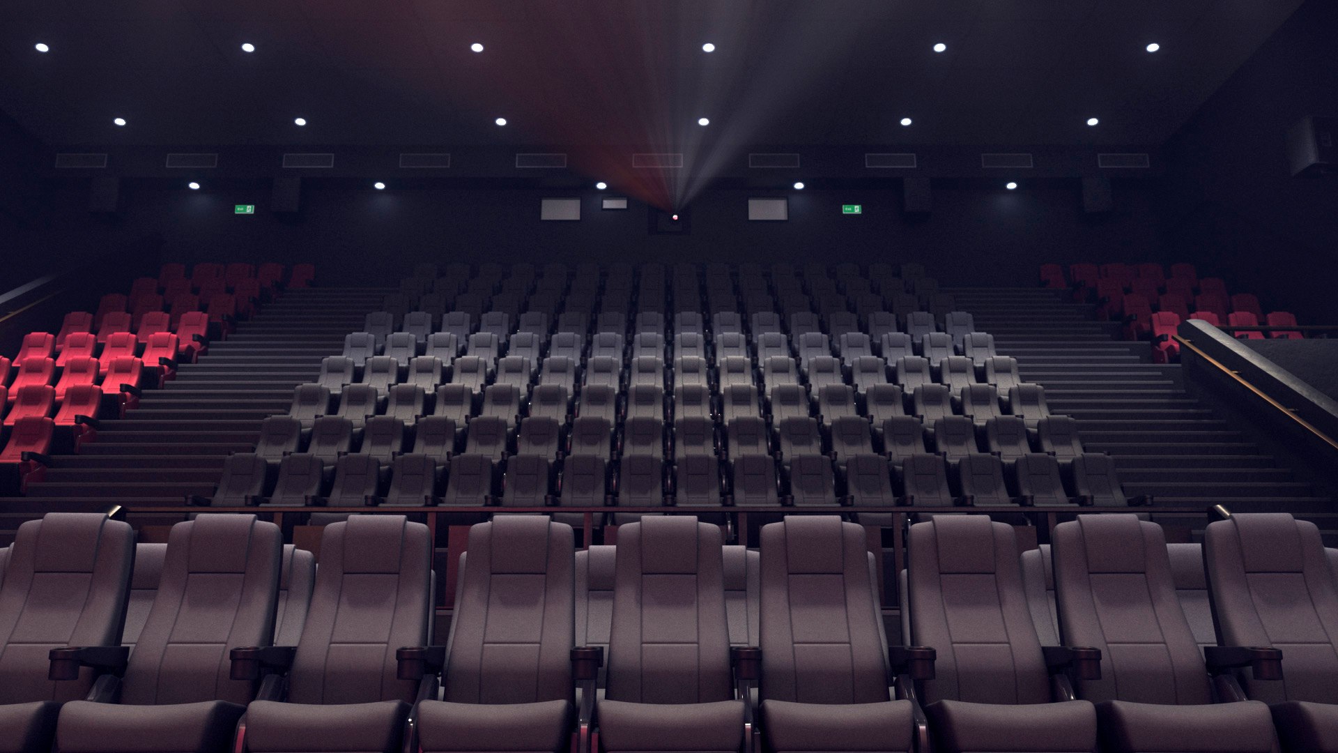 3D Cinema Salon 8K PBR Textures model - TurboSquid 2014027