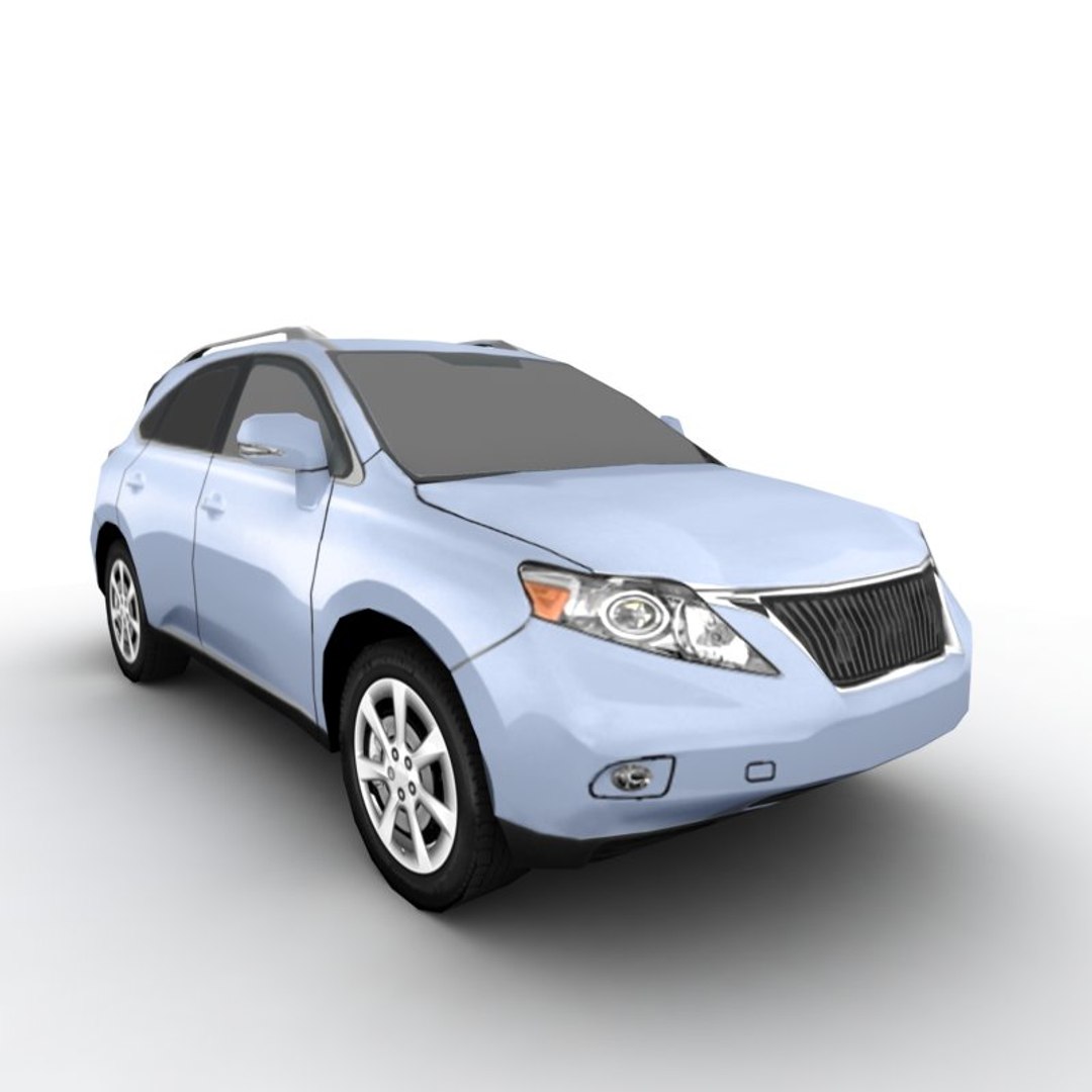 Lexus Rx 450h 2010 3d Model