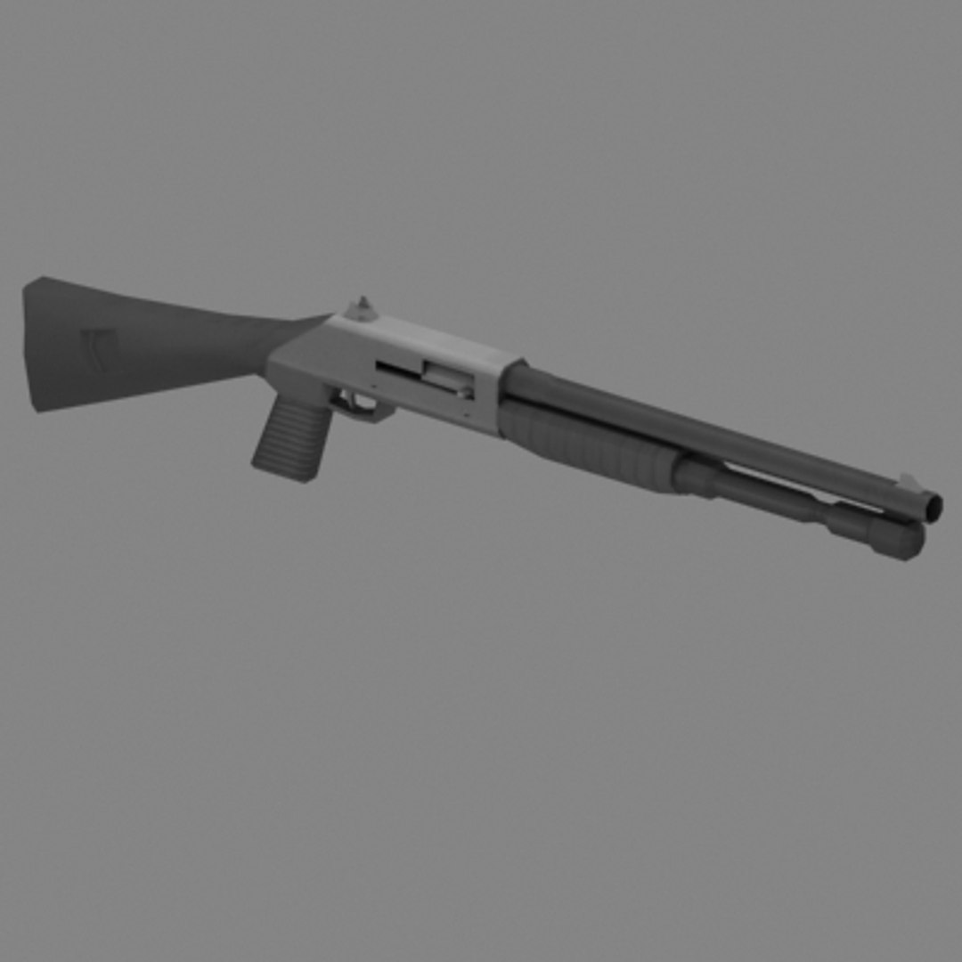 Shot Gun Shotgun 3d Model