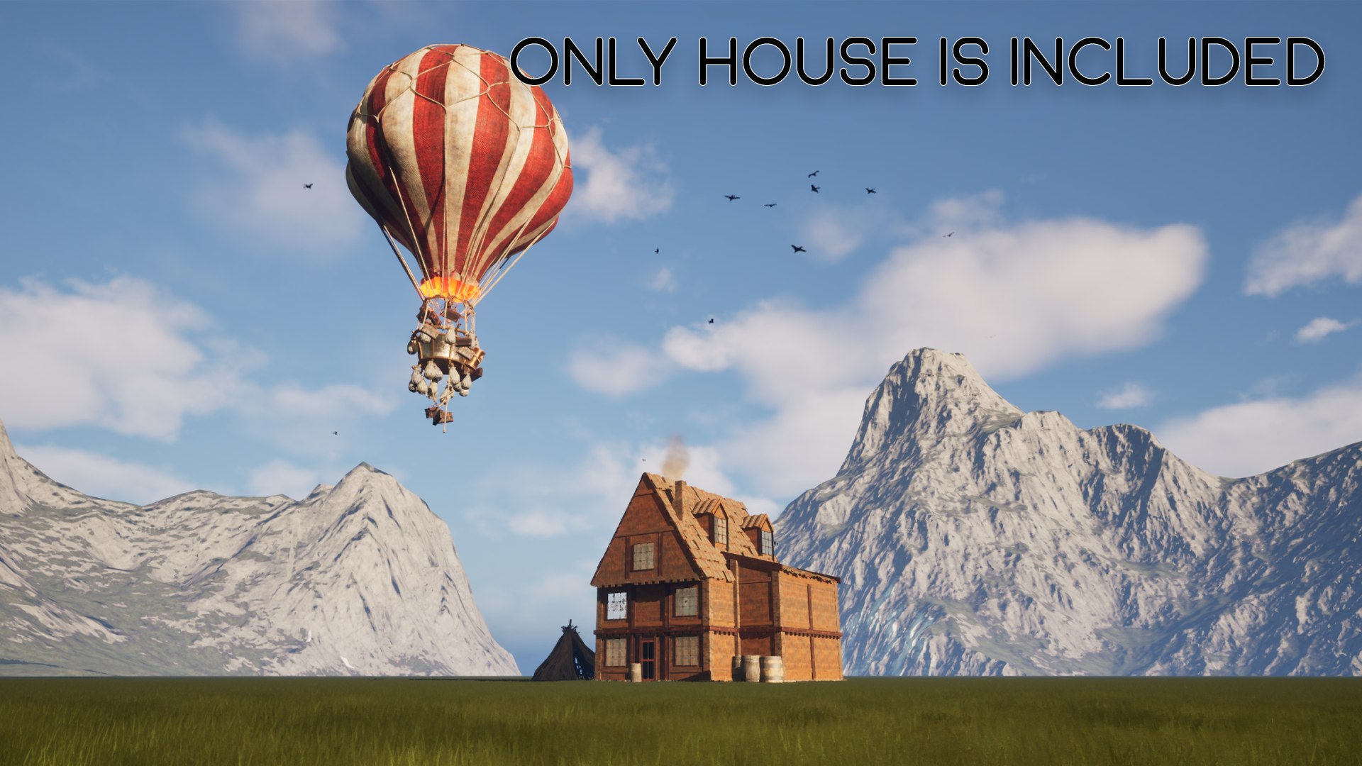 4K Quality AAA NEXT GEN Game-ready Model Of Town House Model ...