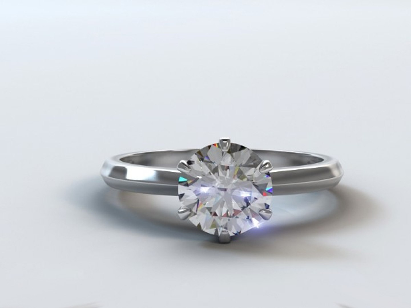 Diamond Ring 3d Model