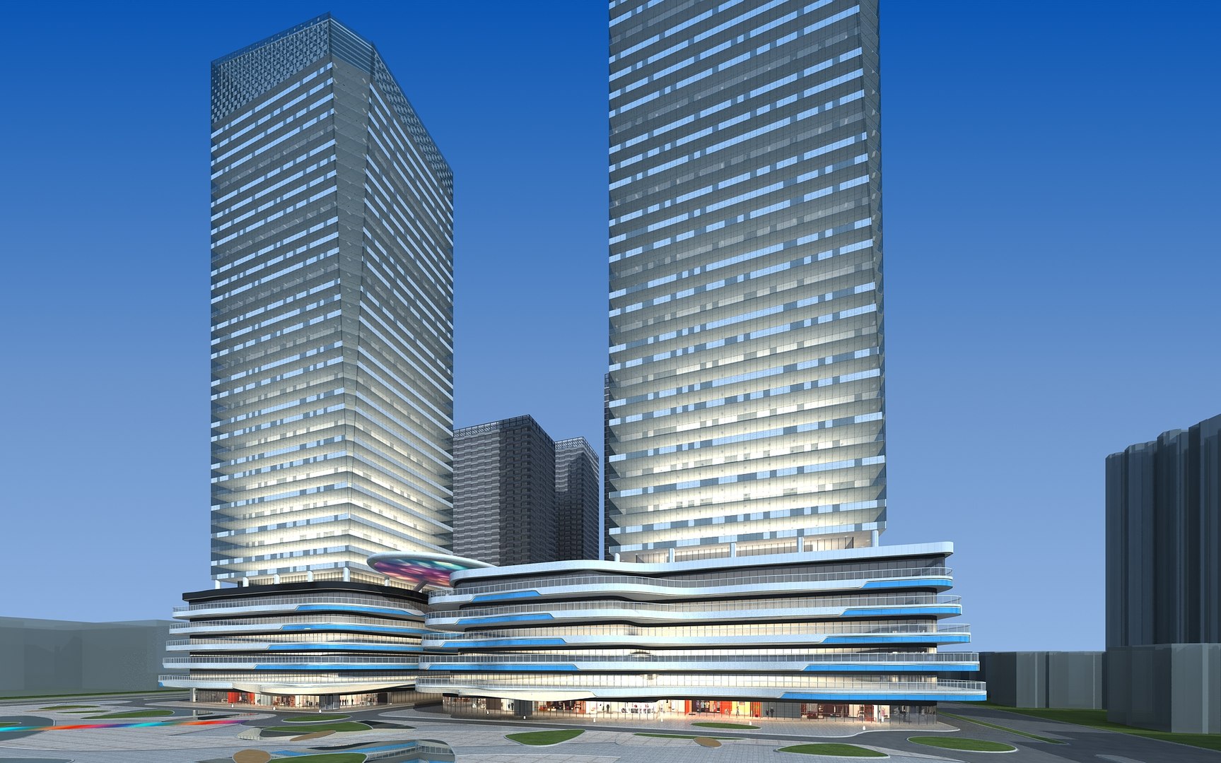 3D Modern Building 67 Model - TurboSquid 1904394