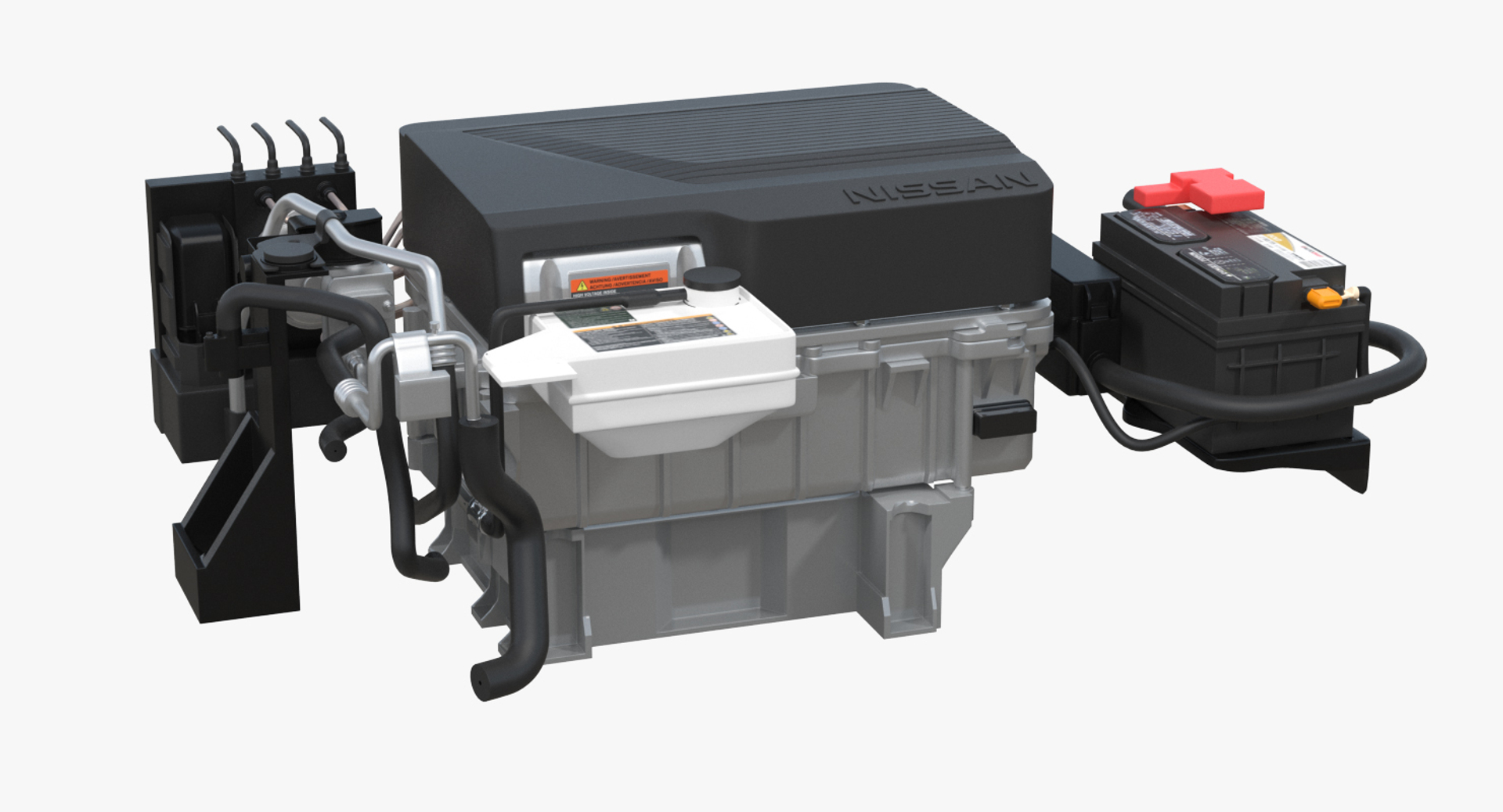 3D Nissan Leaf Engine 3 Model - TurboSquid 1428164