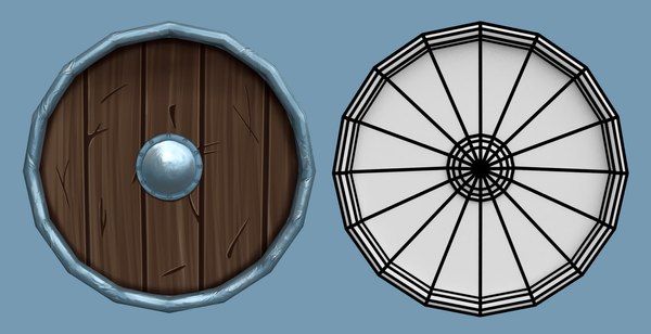 Weapons shield set 3D model - TurboSquid 1334849