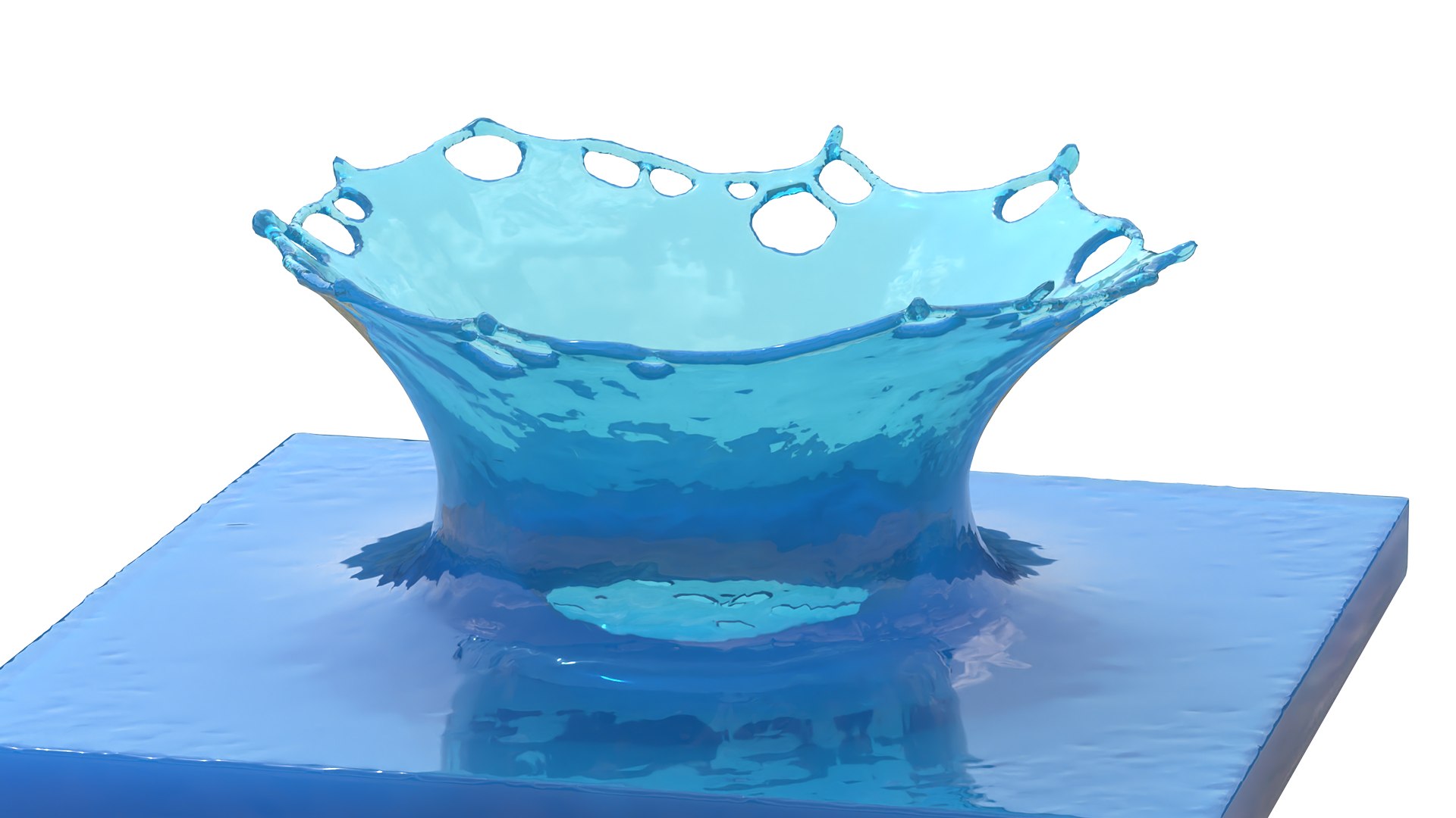 3D Model Splash Collection Pack 03 - TurboSquid 2369206