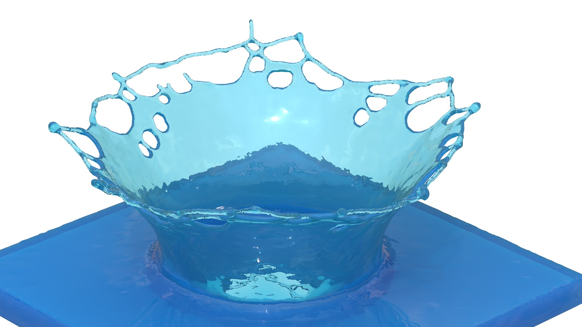 3D Model Splash Collection Pack 03 - TurboSquid 2369206