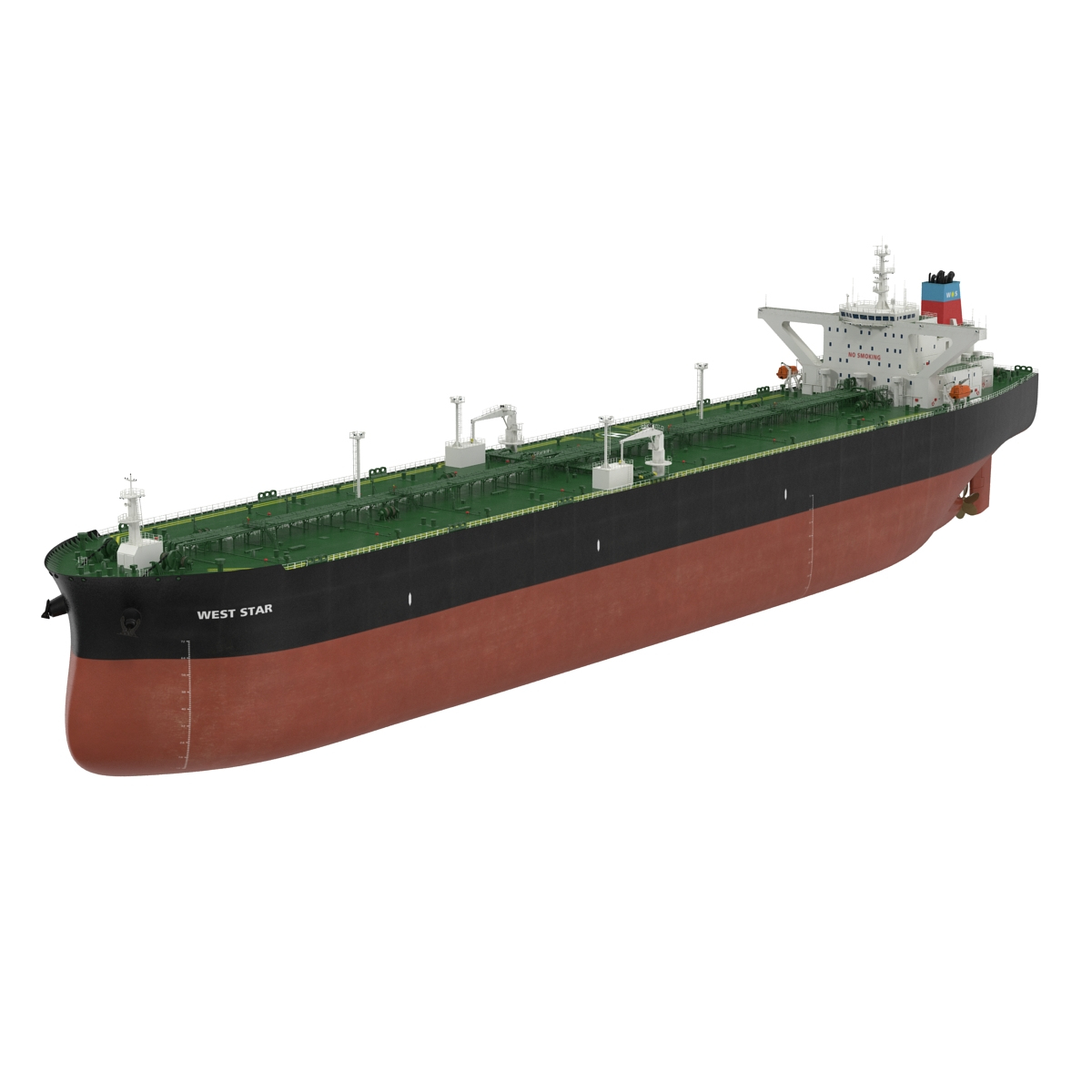 3d supertanker ship