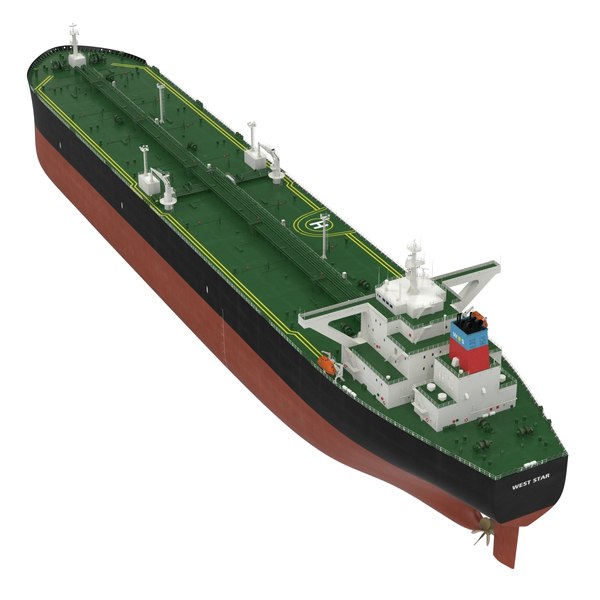 3d supertanker ship