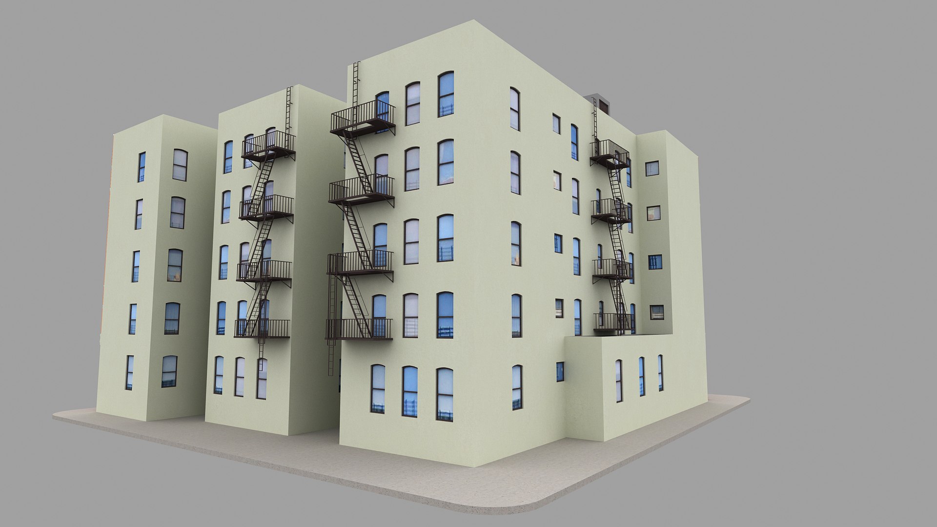 NYC New York City Building 3d Model 04 Model - TurboSquid 1900963