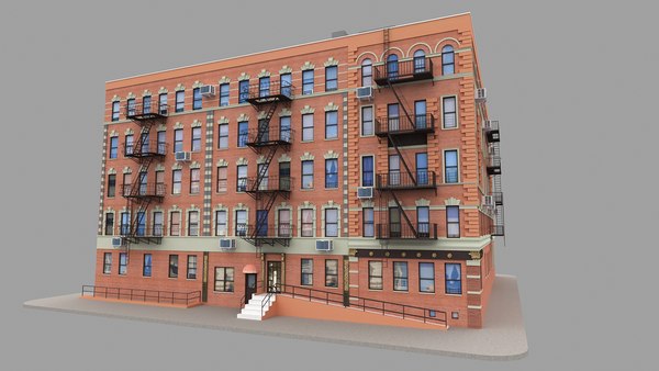 NYC New York City Building 3d model 04 model - TurboSquid 1900963