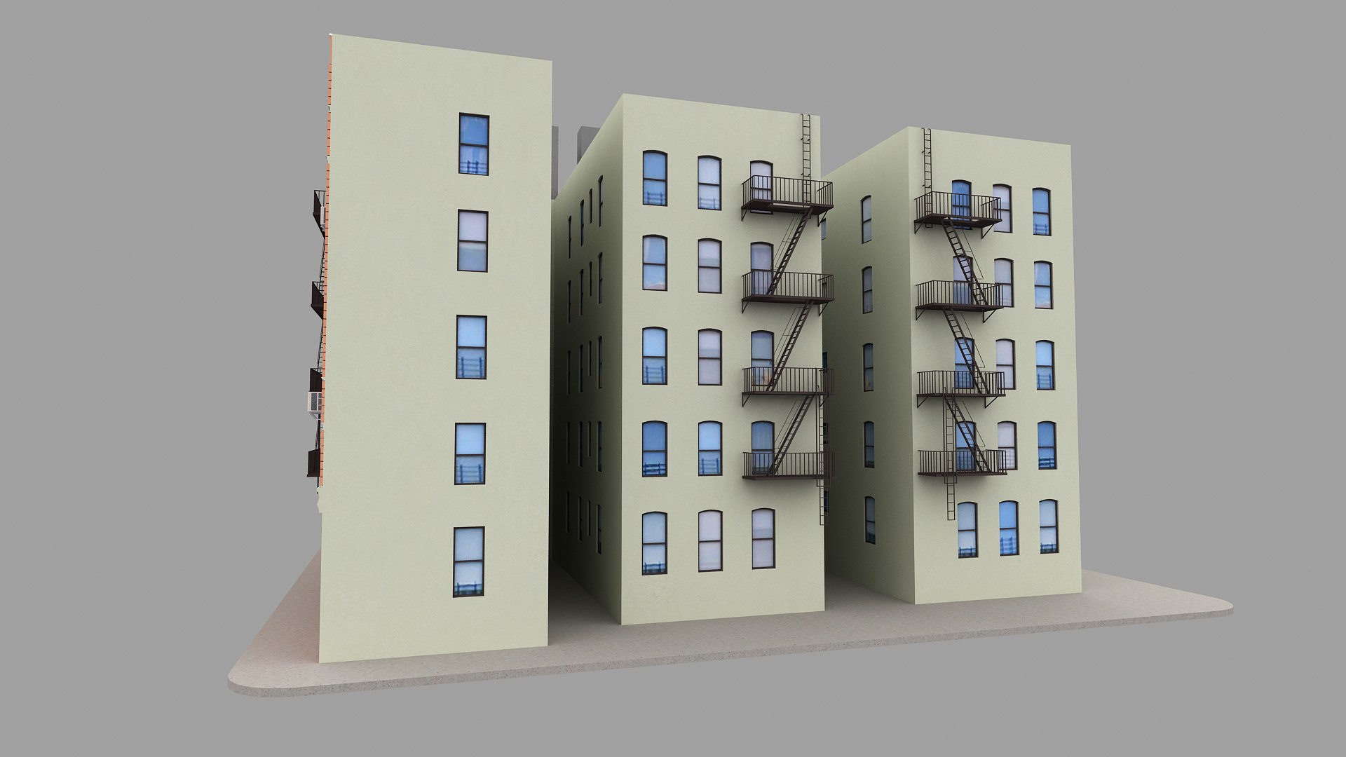 NYC New York City Building 3d Model 04 Model - TurboSquid 1900963