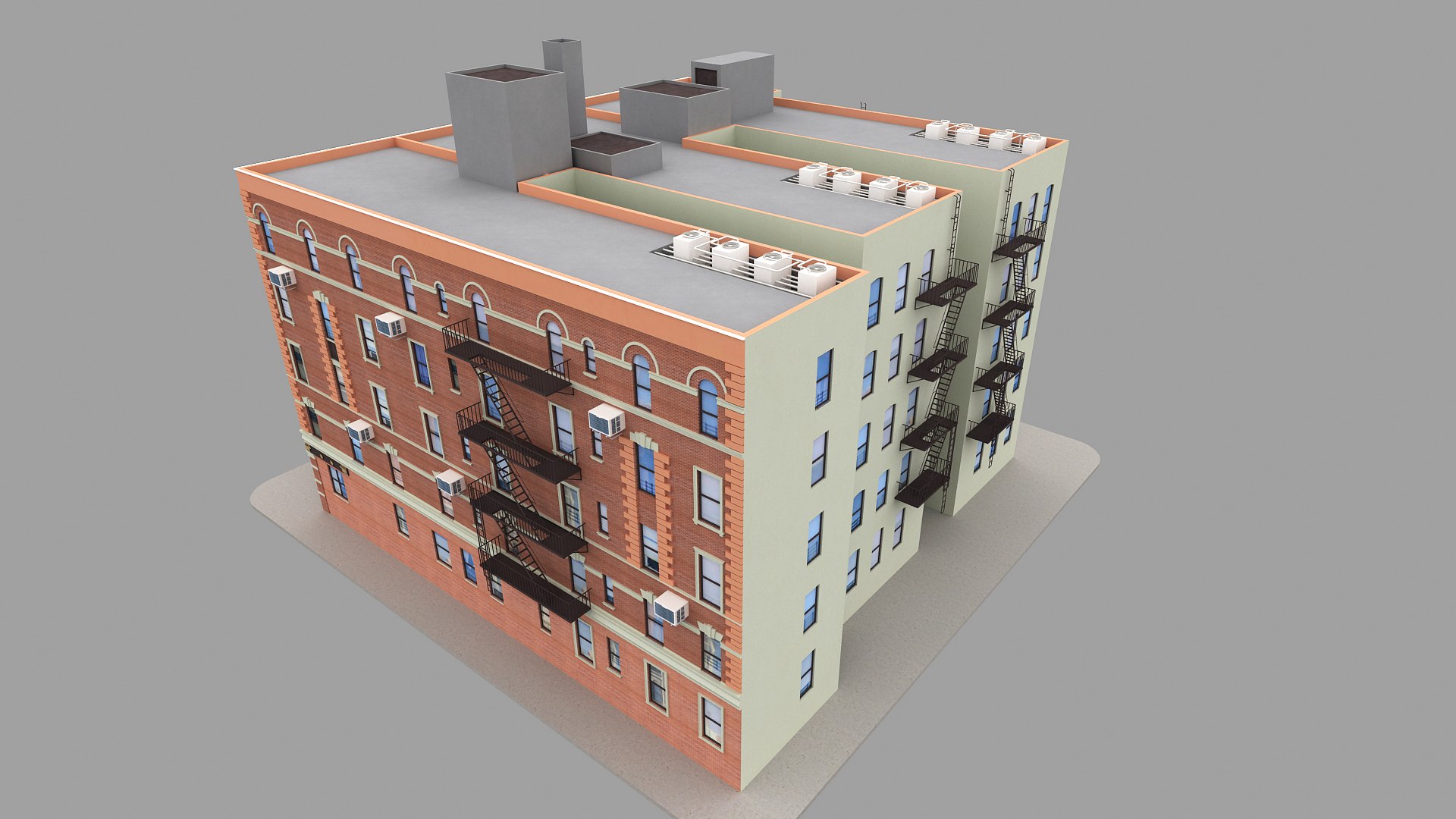NYC New York City Building 3d Model 04 Model - TurboSquid 1900963