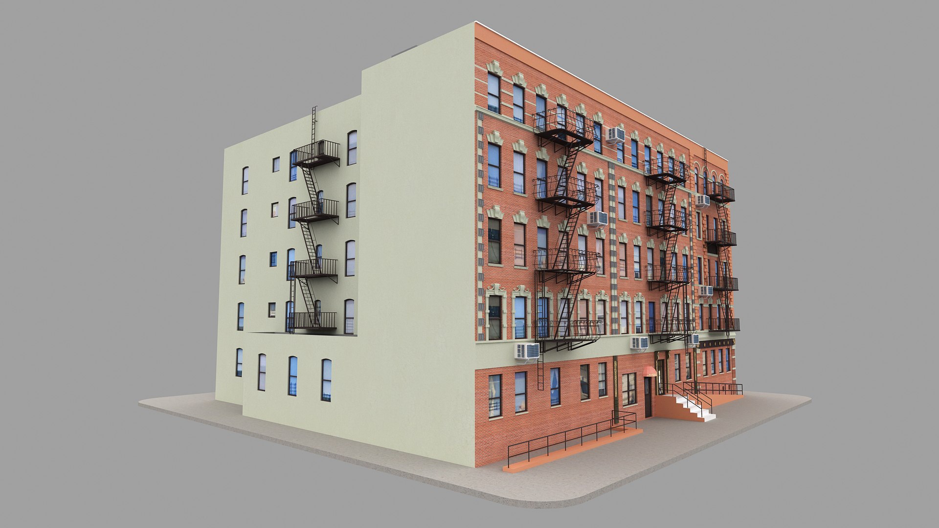 NYC New York City Building 3d Model 04 Model - TurboSquid 1900963