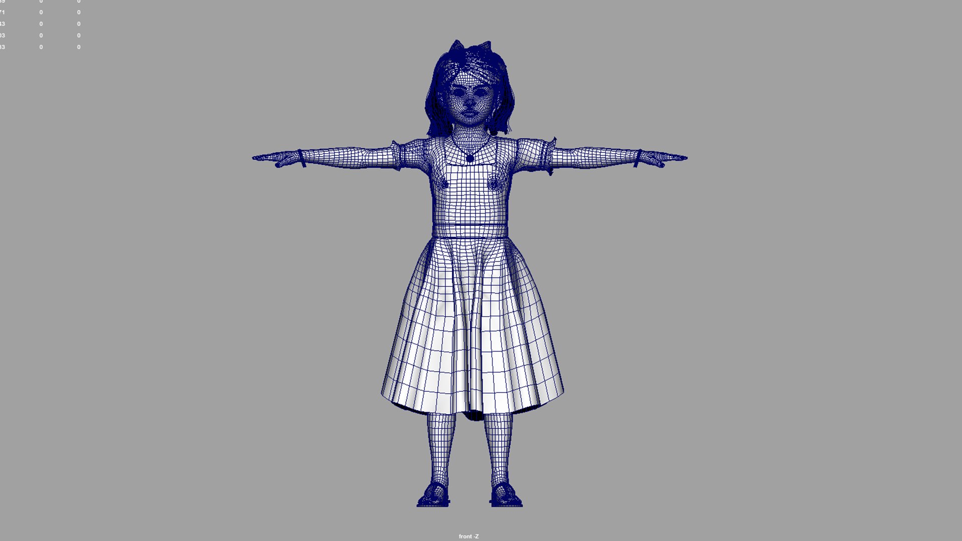 Indian Girl 3D Model - TurboSquid 2349410