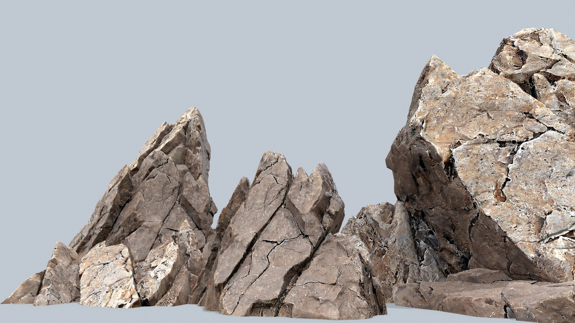 3D Desert Rocks - TurboSquid 2211207