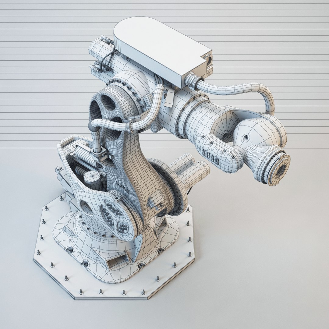 3d model kuka kr 1300 titan