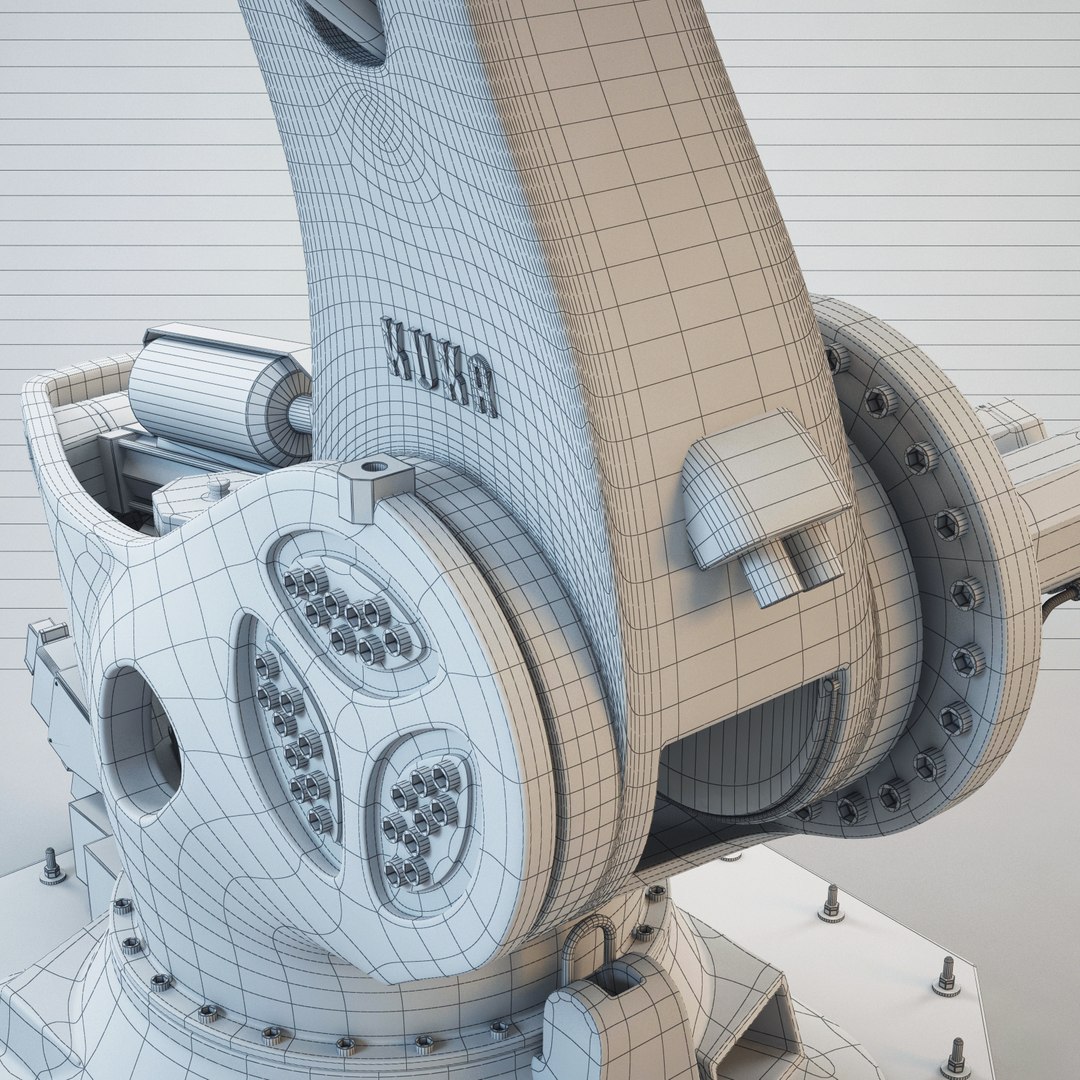 3d model kuka kr 1300 titan