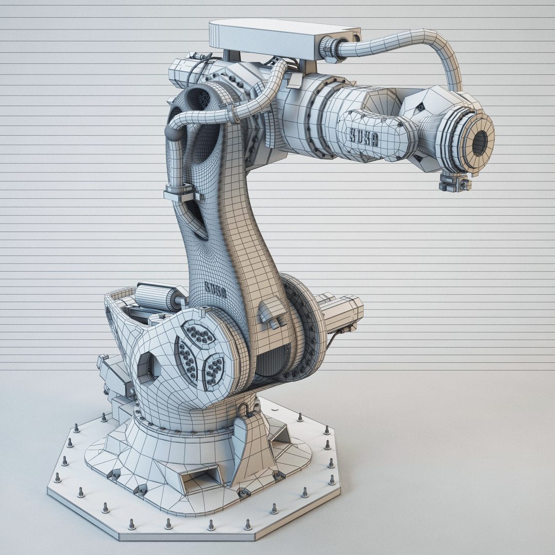 3d model kuka kr 1300 titan