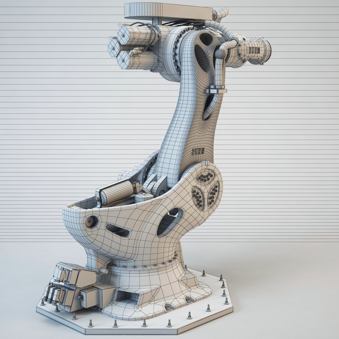 3d model kuka kr 1300 titan