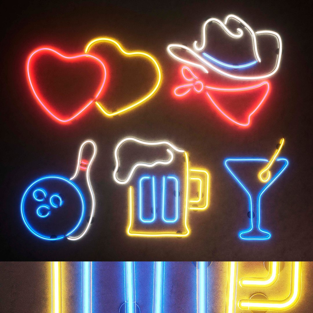 3D Light Modules Set 026 - TurboSquid 1595016