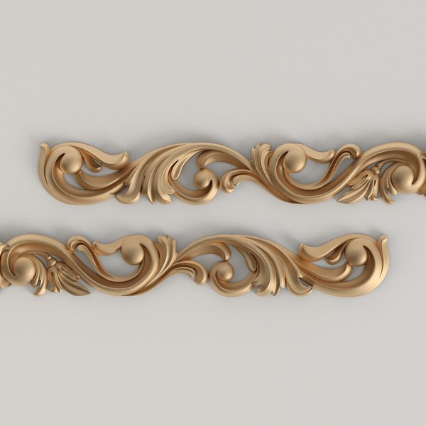 Horizontal decor 3D - TurboSquid 1567649