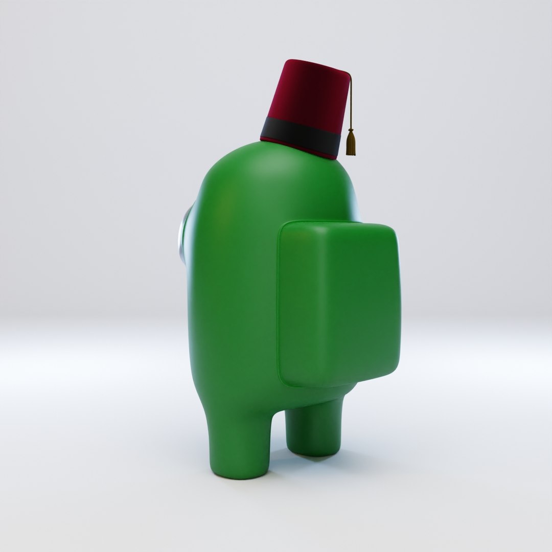 Character fez 3D - TurboSquid 1650094