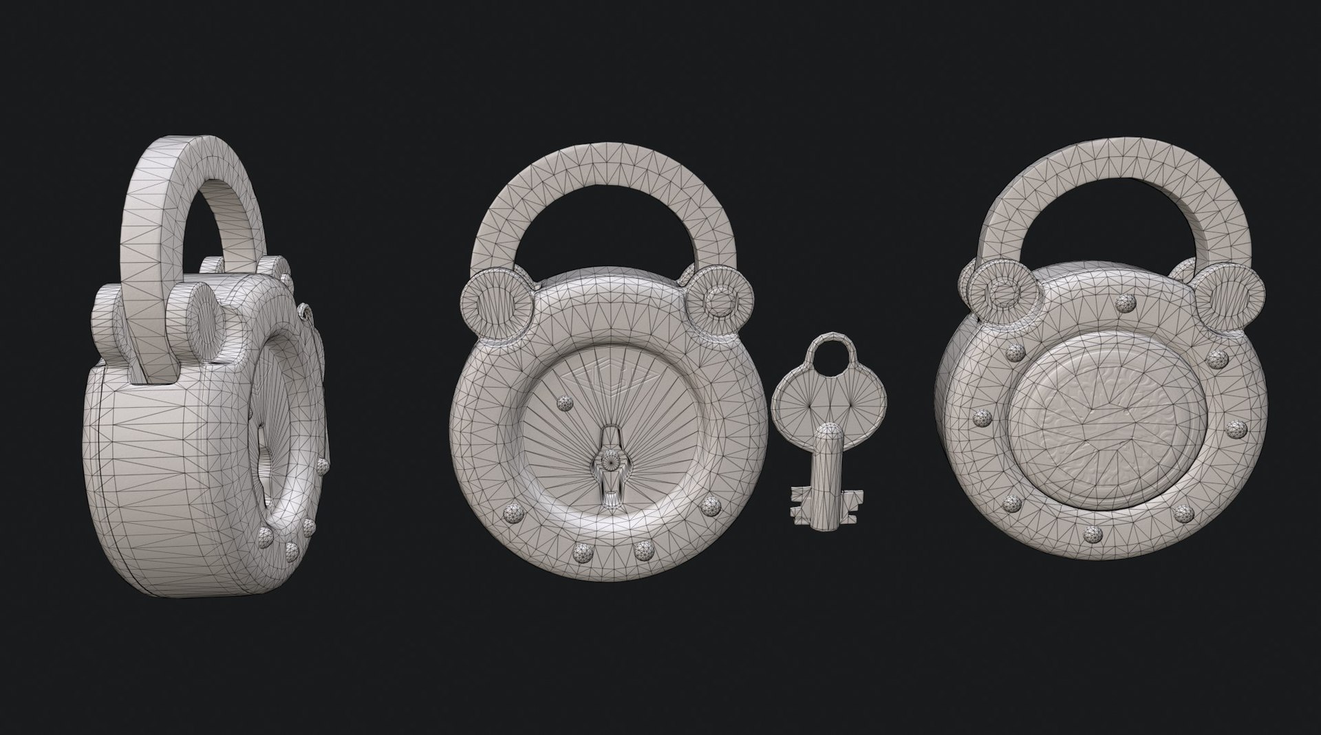 3D Model Padlock 5 - TurboSquid 2277046