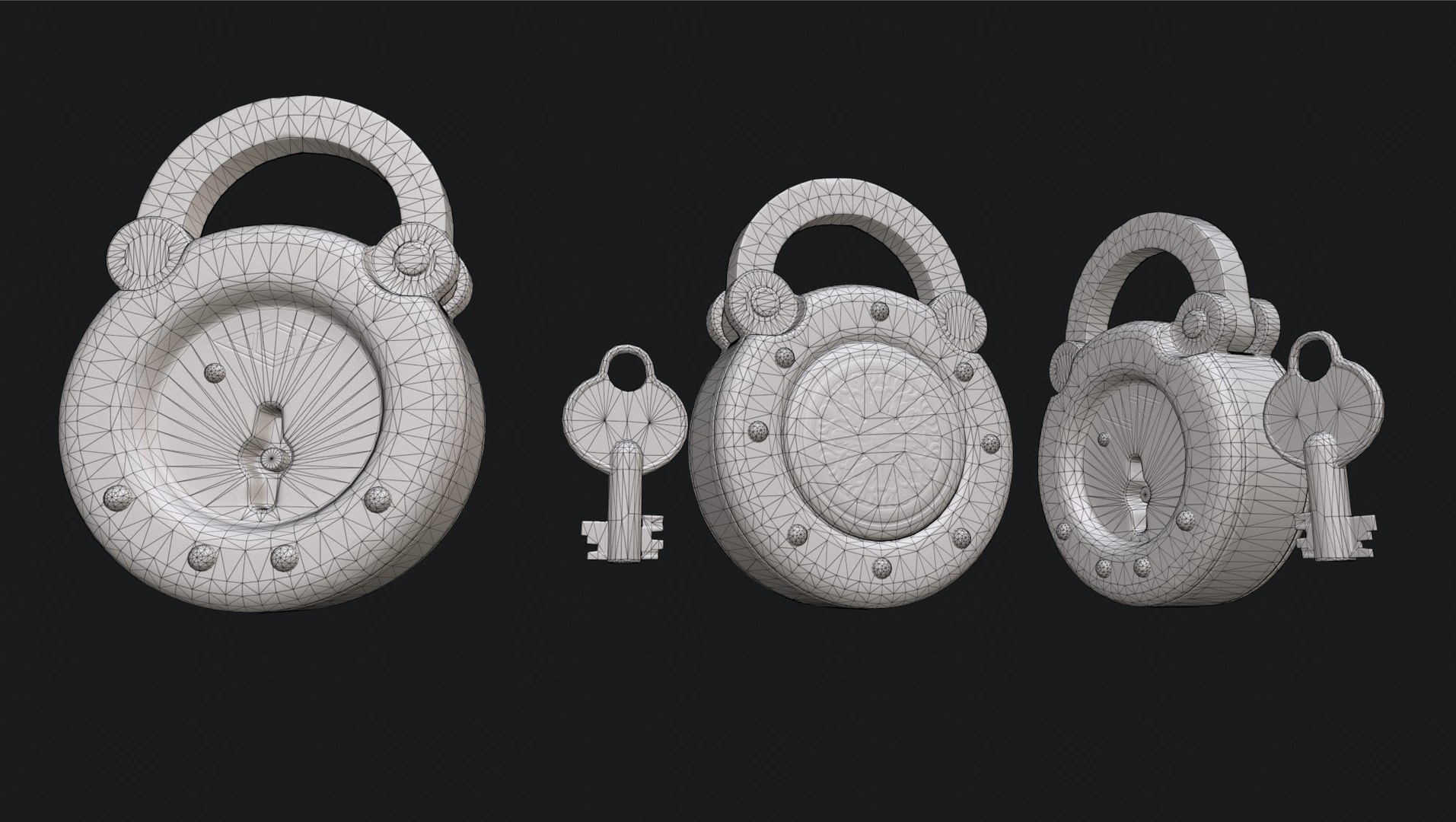 3D Model Padlock 5 - TurboSquid 2277046