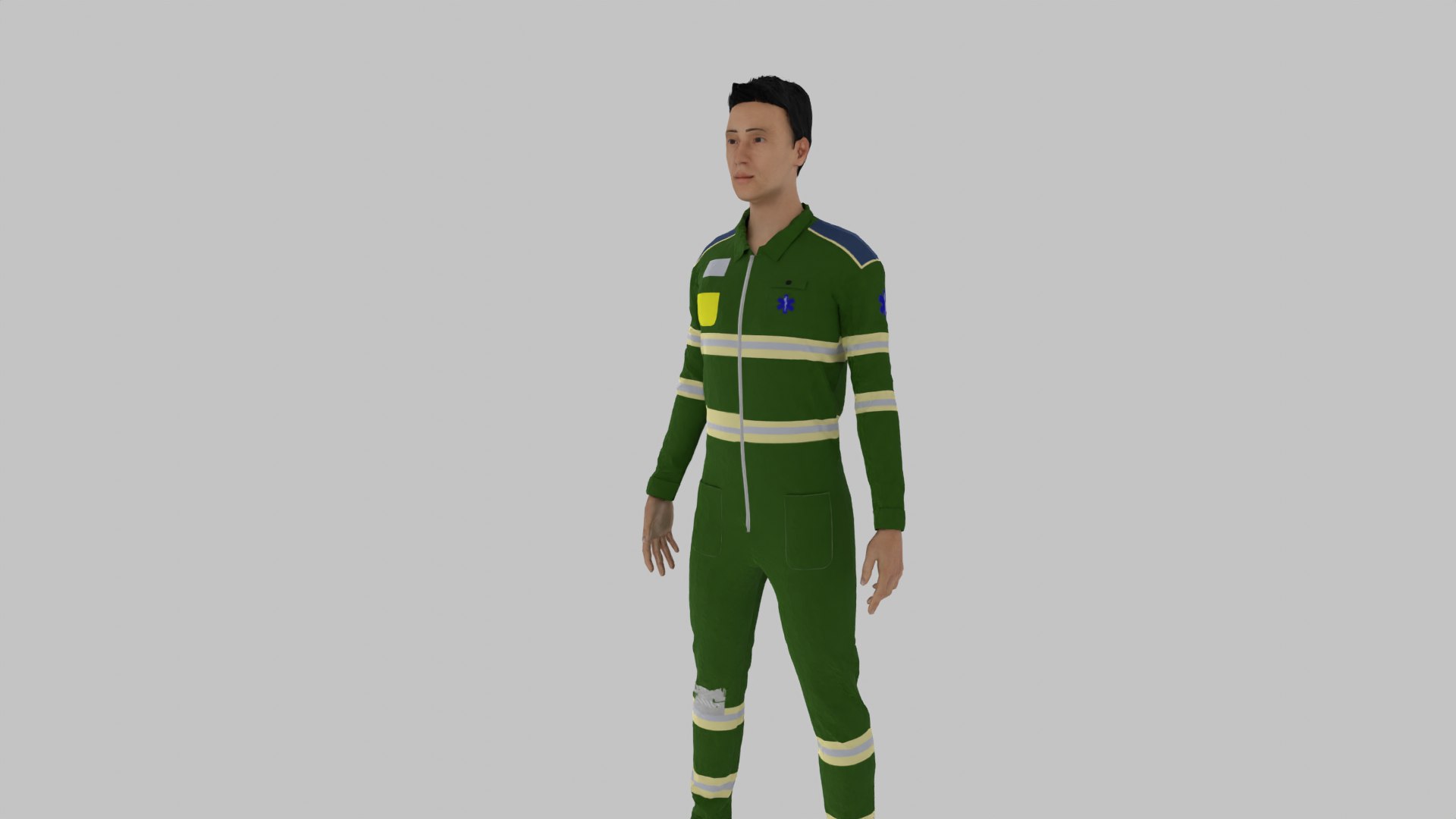 3D Paramedic Character - TurboSquid 1971550