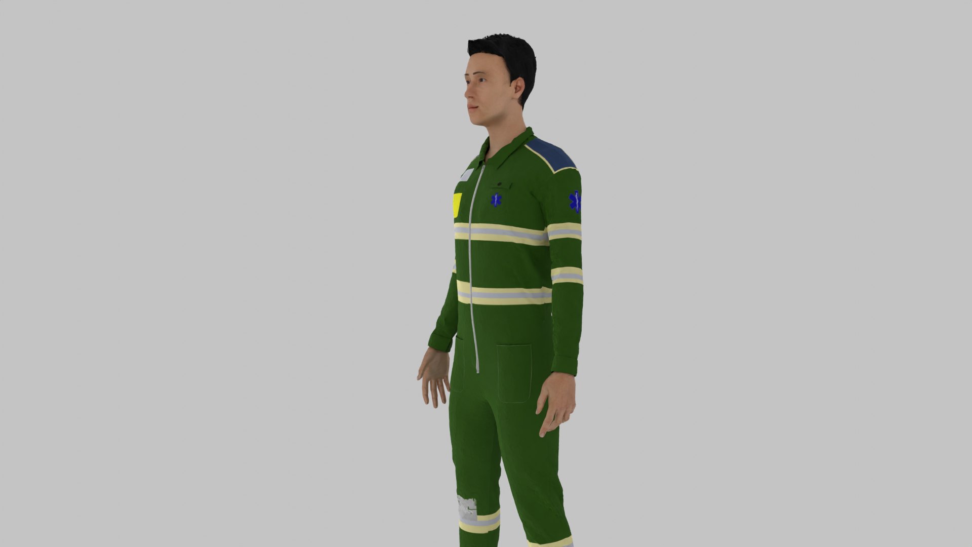 3D Paramedic Character - TurboSquid 1971550