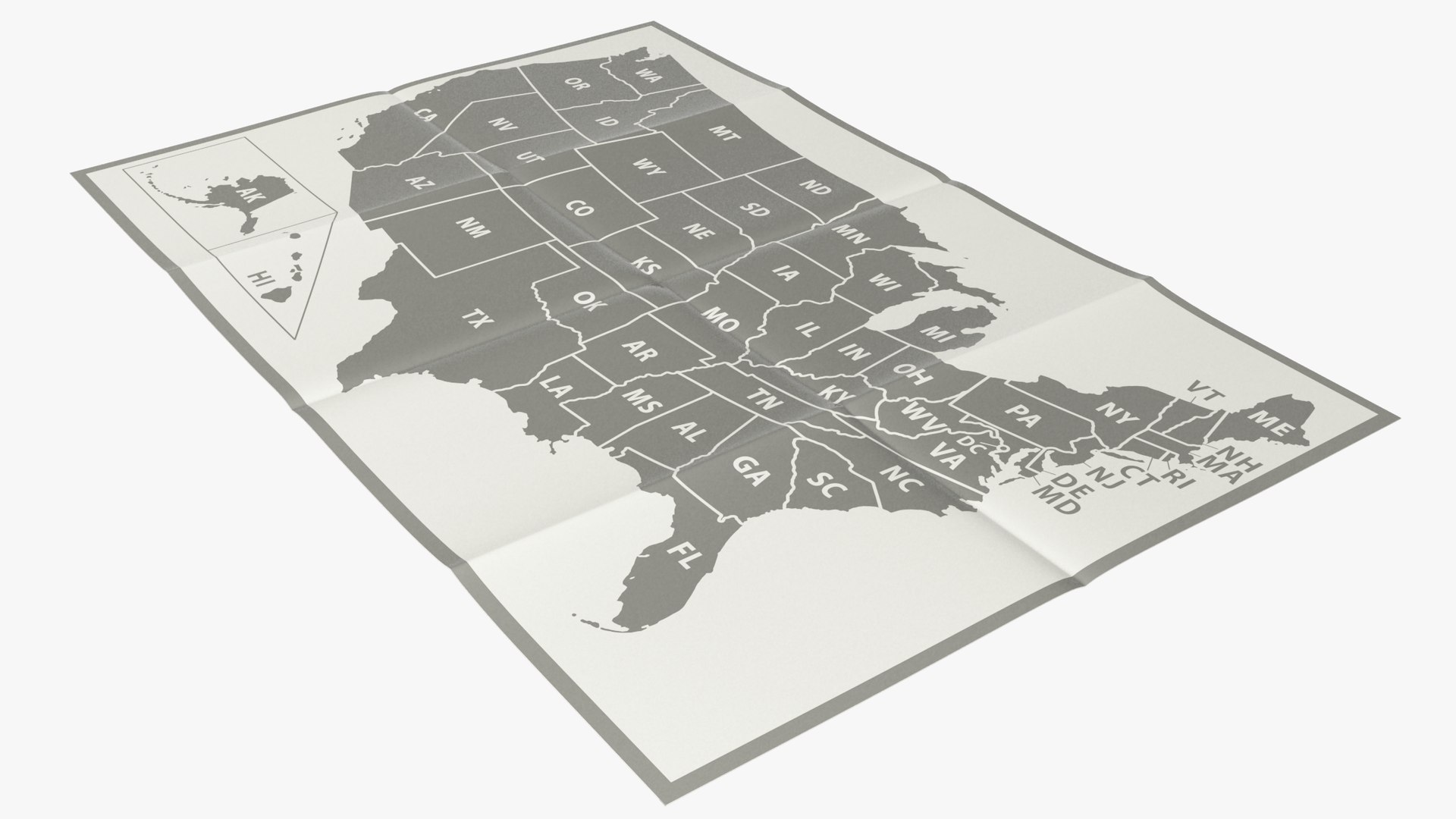 3D American Flag And Map Collection V1 Model - TurboSquid 1892305