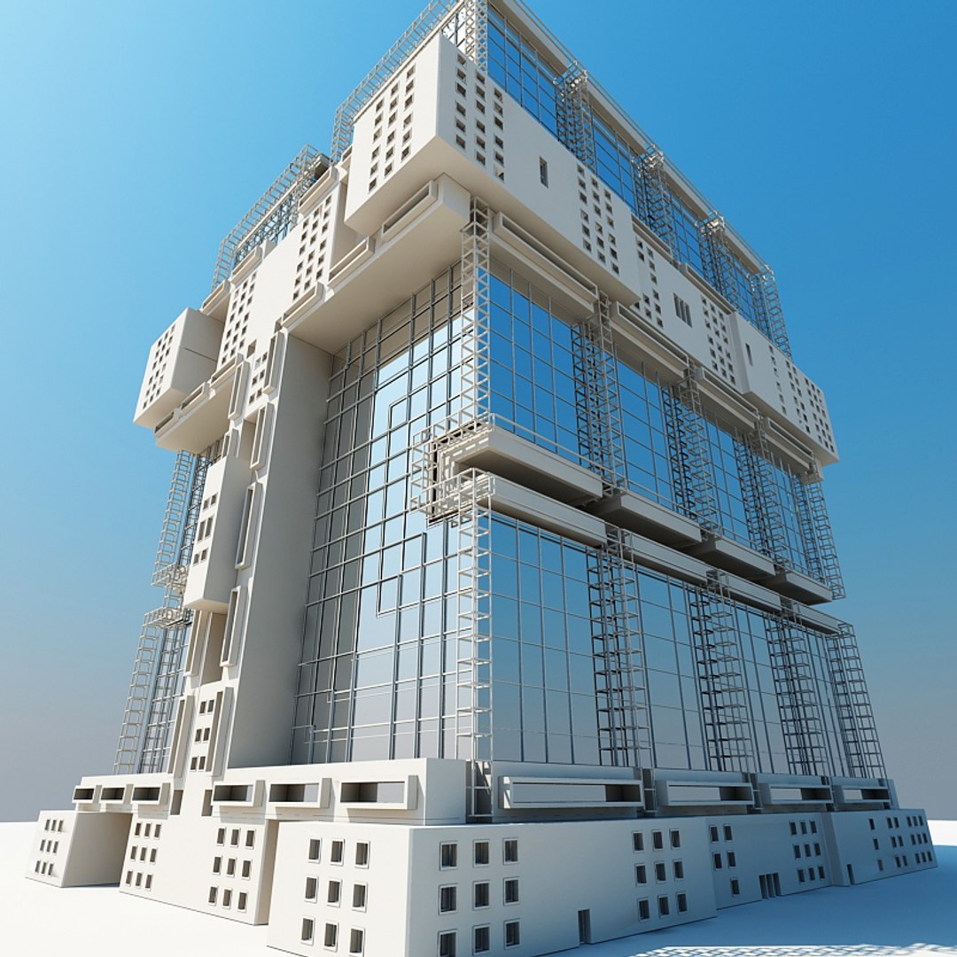 3d Model Architectural Structure