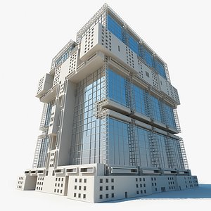 Futuristic Building 3D Models for Download | TurboSquid