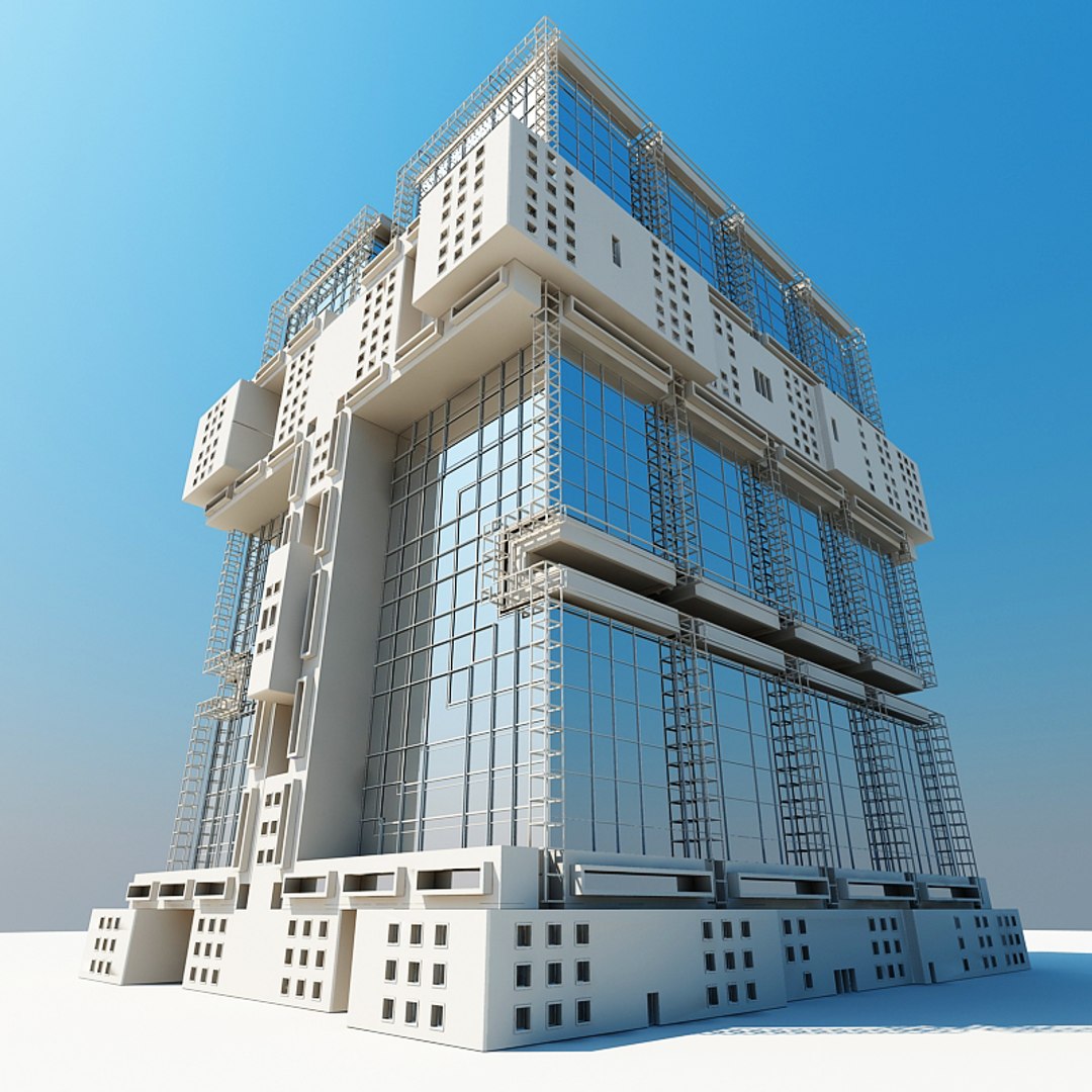 3d Model Architectural Structure