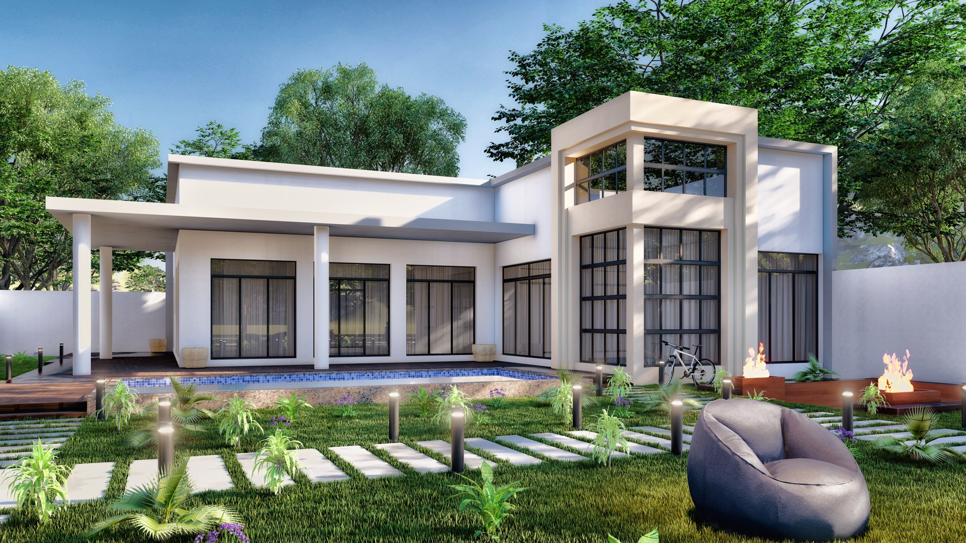 3D Model Rest Building Ground Floor - TurboSquid 2130286