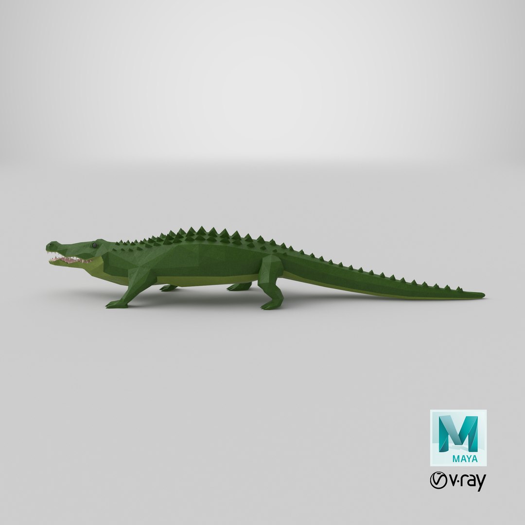Alligator---walking model - TurboSquid 1237849