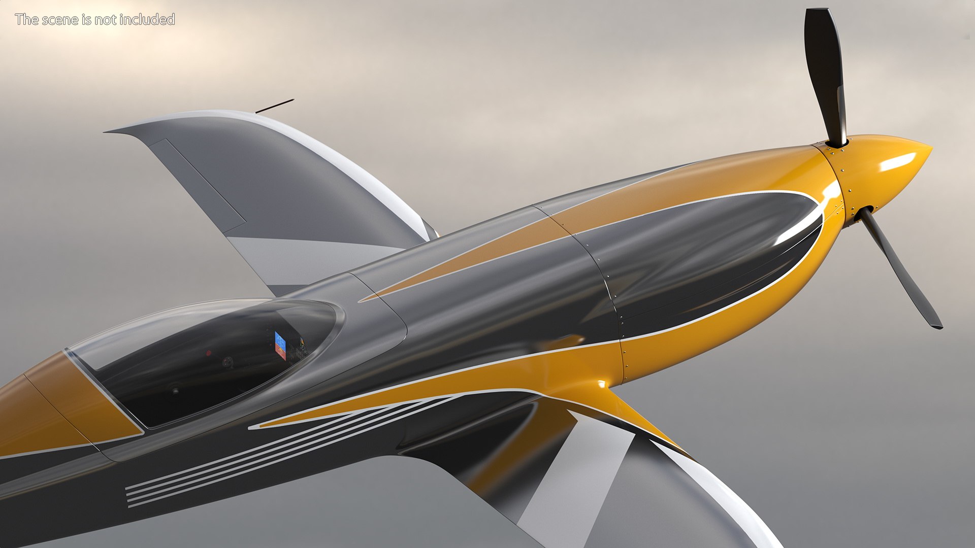 3D All Electric Aircraft Rigged Model - TurboSquid 1838736