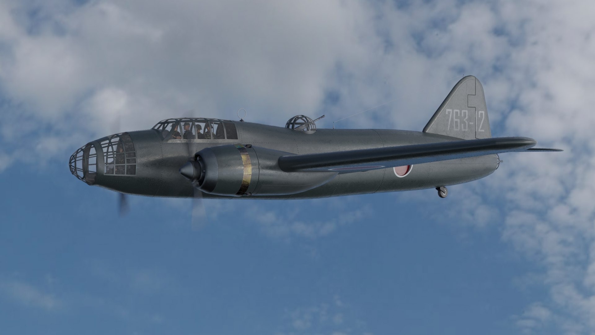 3D Mitsubishi G4M Airplane model - TurboSquid 2003563