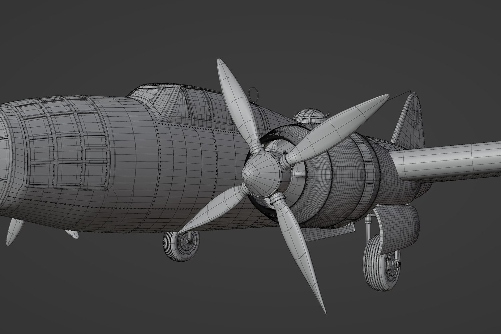 3D Mitsubishi G4M Airplane model - TurboSquid 2003563